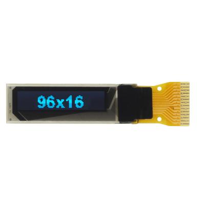 Cina Modulo a 0,84 pollici dell'esposizione di ODM/OEM 96x16DOTS 14 Pin Monochrome Blue OLED in vendita