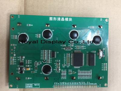 China Hintergrundbeleuchtung 240x128 FSTN 75mA punktiert PFEILER LCD-Anzeigen-Modul FFC mit weißem Blacklight zu verkaufen