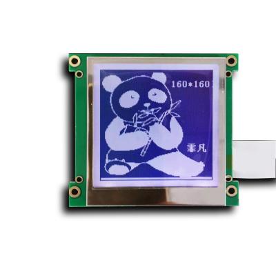 중국 맞춤형 RY160X160 도트 sFFC FSTN 흑백 그래픽 디스플레이 모듈 COB FPC 드라이버 IC UC1698 판매용