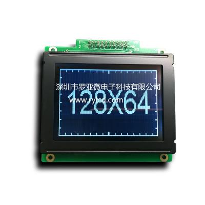 China Exhibición positiva gráfica 12864Cog de la fuente de alimentación de Graphic 128×64dots lunes FSTN St7565r del fabricante del LCD 3V FPC LCD en venta