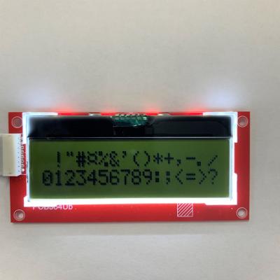 중국 FSTN COB 16X2 도트 흑백 LCD 디스플레이 PCF2119RU Transfective 판매용