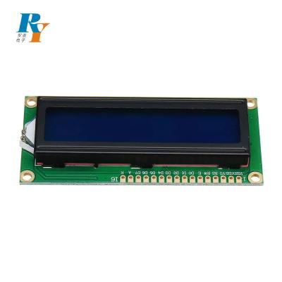 China Charakter Entschließung 16X2 Stn gelbgrünes positives Transflective LCD-Modul zu verkaufen
