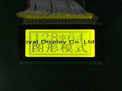 China Großhandels-Anzeigen-Modul LCD-Platte Cog/COB 128X64 Blacklight grafische Mono-LCD zu verkaufen