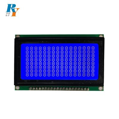 China PFEILER 128*64 Art Stn-blaue negative Transmissive kundenspezifische LCD-Anzeige zu verkaufen