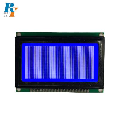 China PFEILER 128*64 Art Stn-blaue negative Transmissive kundenspezifische LCD-Anzeige zu verkaufen