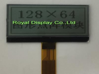 China FSTN-positives Stn-graues 128X64dots Cog/COB Stn LCD Anzeigen-Modul des Fabrikpreis- zu verkaufen