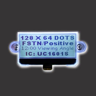 중국 ST7565R SGS FSTN 포지티브 투과형 LCD 모듈 128×64 DOT 매트릭스 코그 FPC 라인 판매용