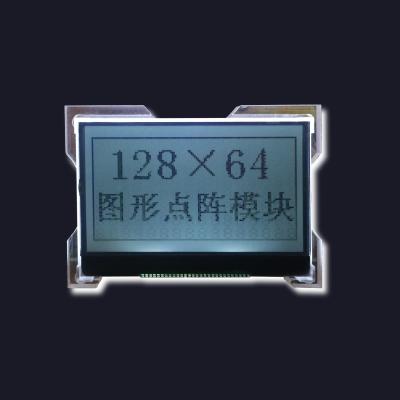 중국 ST7565R SGS FSTN 포지티브 투과형 LCD 모듈 128×64 DOT 매트릭스 코그 FPC 라인 판매용