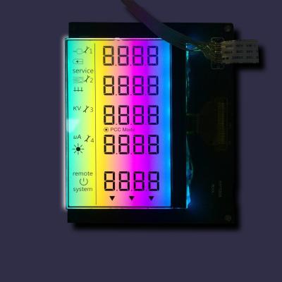 Chine ATTEIGNEZ L'affichage à cristaux liquides de segment de 3.3V FSTN 7 montrent le panneau graphique d'affichage à cristaux liquides de caractère de Matrix à vendre