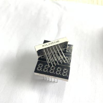 China Ánodo común 8 Digital de los pixeles de la pantalla LED 10m m del segmento del monocromo 7 del Tn en venta