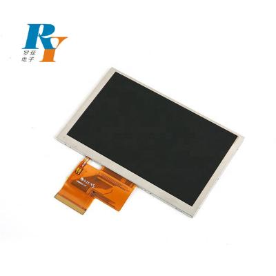 중국 Innolux 5.0'' TFT LCD 모듈 Ej050na-01g 800X480 RGB 투과 판매용