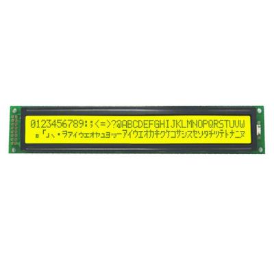 중국 병렬 FSTN 문자 Lcd 모듈 5.25V 논리 Stn 40X2 흑백 LCD 모듈 판매용