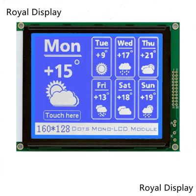 Cina modulo LCD della matrice del grafico di 4.7inch 160X128 129*102mm con la lampadina in vendita