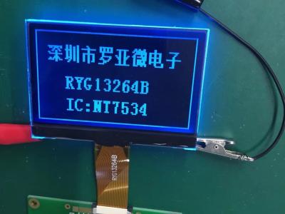 China El monitor LCD gráfico 132X64 de DFSTN puntea el perno 30 con el conector de FPC en venta