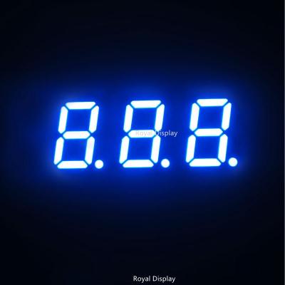 China 0,56 pulgadas LED dividen la pantalla LED de segmento en segmentos de la polaridad 110mcd 7 del cc de la exhibición en venta