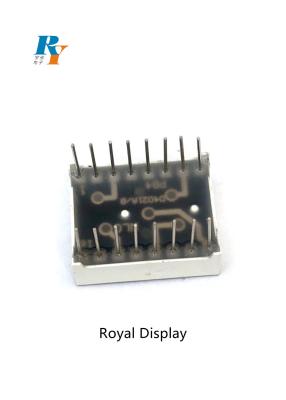 China el pixel LED de 20m m divide el dígito de la polaridad en segmentos 2 del cc de la exhibición 0,4 pulgadas de interior en venta