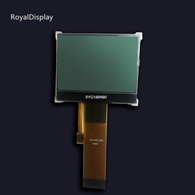 China Paralelo positivo del gris 160X100 DOT Matrix 3V de Stn de la exhibición de St7528 FSTN LCD en venta