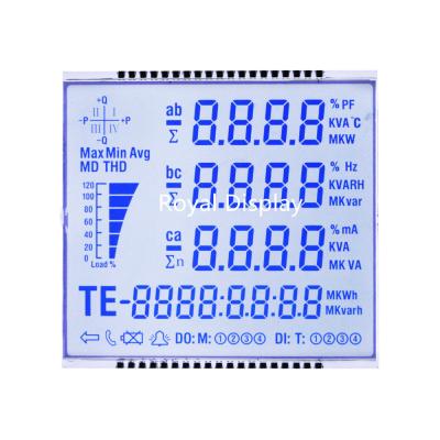 China Segment Lcd-Anzeigen-Monochrom-Sondergröße Meter TN HTN STN VA Schirm-7 zu verkaufen