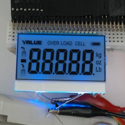 China Platten-kleine Meter-Grafik HTN 3.0V kundenspezifische LCD einfarbige LCD-Anzeige zu verkaufen