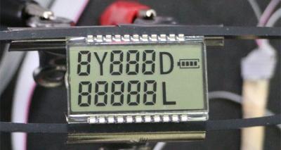 China Einfarbige 7 Segment LCD-Anzeige TN HTN STN FSTN für Wasserzähler zu verkaufen