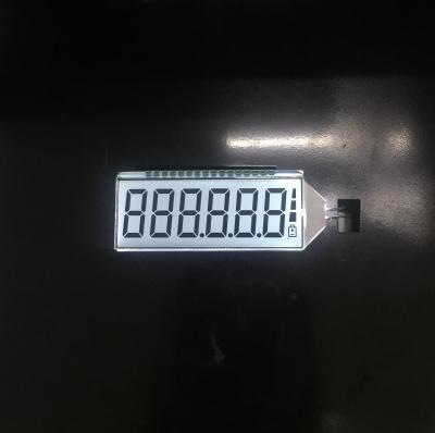 China Einfarbige 7 Segment LCD-Anzeige TN HTN STN FSTN für Wasserzähler zu verkaufen