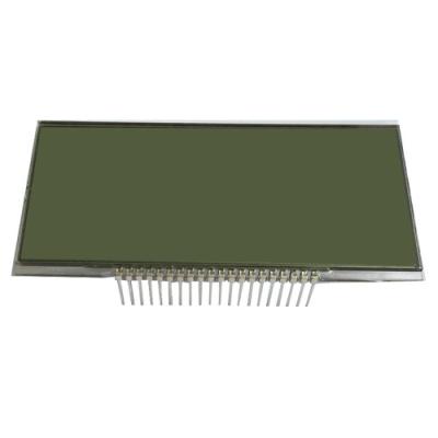 China Segment Metall-Pin Connectors 7 LCD-Anzeige TN-Art mit optionaler Hintergrundbeleuchtung zu verkaufen