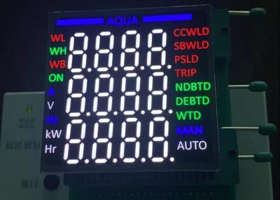 China Aire libre de encargo de la exhibición de segmento 7 del LED dentro con la luz opcional en venta
