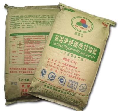 China Monoestearato destilado añadido respetuoso del medio ambiente de la glicerina de EPE que hace espuma en venta