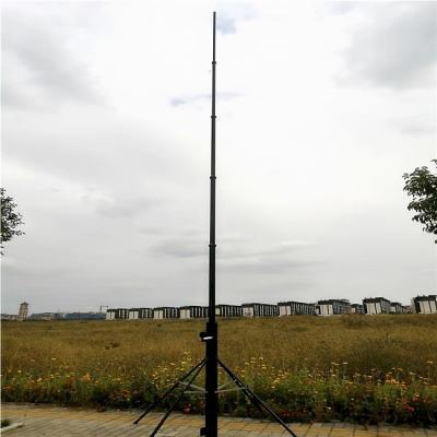 Κίνα 10M 30ft τηλεσκοπικός ιστός αλουμινίου WiFi πύργων Guyed προς πώληση