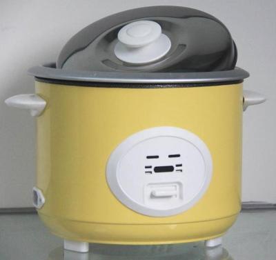 Cina dell'alluminio colore di verdure di beige del fornello di riso del vapore del vaso del rivestimento del bastone non 700W in vendita