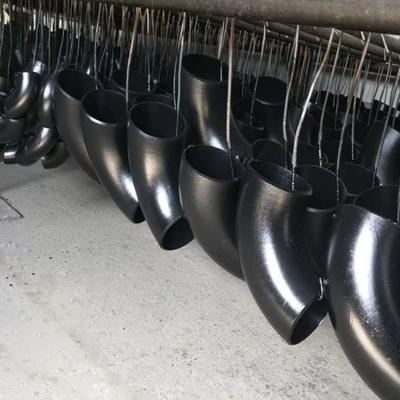 China Round Carbon Steel Elbow Casting Wooden Case Packaging Te koop
