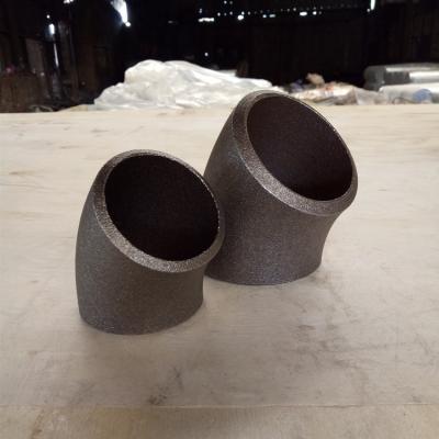 China JIS Kohlenstoffstahl-Elbkähne ASTM-Rohrfittings für industrielle Verwendung zu verkaufen