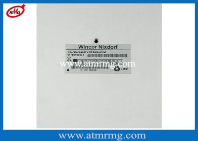중국 위 텐코 ATM 부분 01750109074 조작판 V.24 벨에우히테트 판매용
