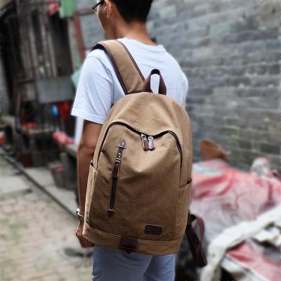 China Wholesale Backpac Large Capacity Backpack Bag Canvas School Students for sale