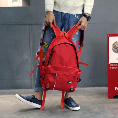 China 2017 New Canvas Double Shoulder Bag Men'sTravel Backpack For High School Students for sale