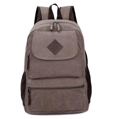 China High Quality Custom Design Canvas Backpack Custom Cheap School BackPack for sale