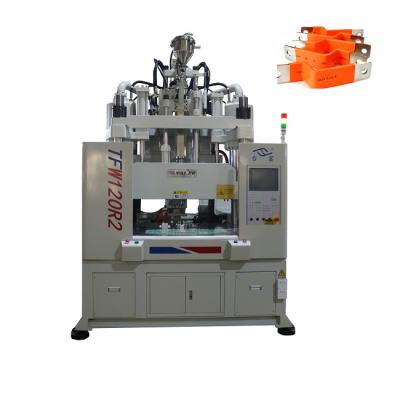 China Máquina de moldagem por injecção vertical de mesa de 120 toneladas para fabricação de barras de cobre automáticas à venda