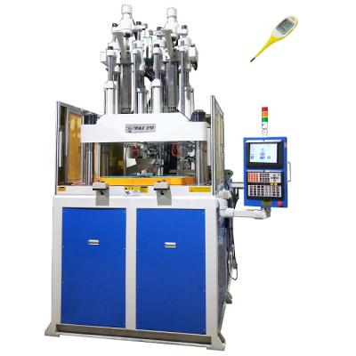Cina Macchina per stampaggio a iniezione verticale a due colori da 120 tonnellate per la produzione di termometri in vendita