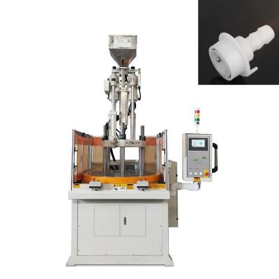 中国 Energy Saving Rotary Vertical Plastic Injection Molding Machine For Pipe Connector Water 販売のため