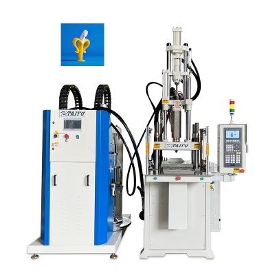 China 55 ton vloeibare siliconen spuitgietmachine voor het maken van siliconen baby tandenborstel Te koop