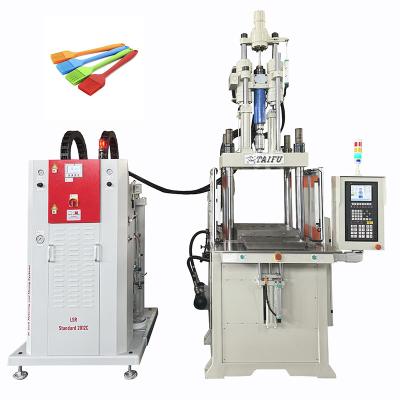 China Hoge efficiëntie vloeibare siliconen injectie gietmachine voor het maken van siliconen borstel Te koop