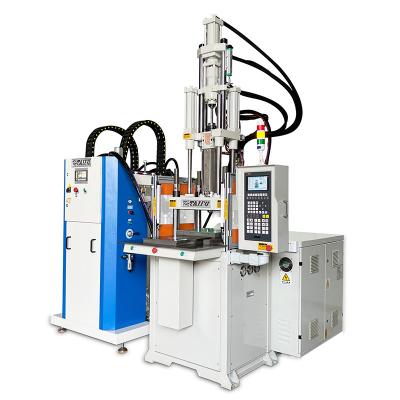 China Goedkwaliteit Vloeibare Silicone Verticale Injectie Gietmachine voor het maken van babyproducten Te koop
