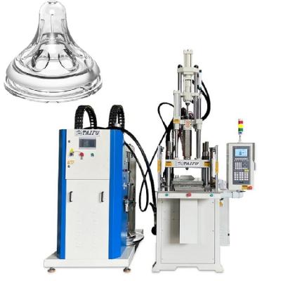 China Vloeibare siliconen verticale spuitgietmachine voor babyproducten Te koop