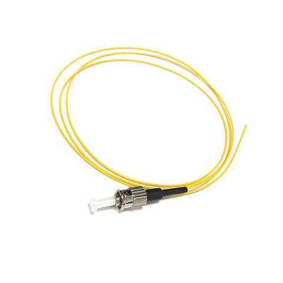 China Modo OD a una cara 0.9m m OS1 OS2 del conector de la coleta de la fibra del ST UPC solo en venta