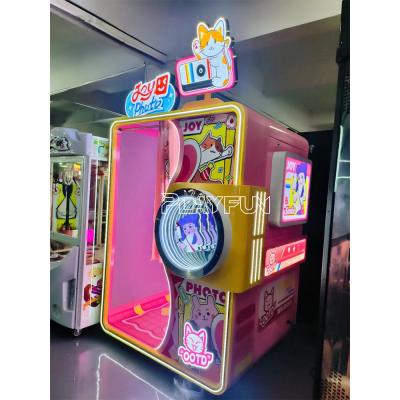 중국 2025 새로운 상업용 사진 부스 기계 동전 작동 완전 자동 인스턴트 인쇄 사진 부스 판매 기계 판매용