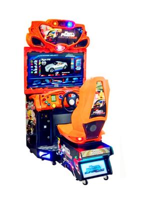 중국 플레이 펀 아케이드 패스트 퓨리우스 레이싱 카 동전 조작 게임 기계 드라이브 시뮬레이터 기계 판매용
