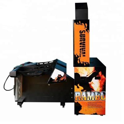 Cina Hot Selling Coin Operated Indoor Arcade Game Machine Shooting Rambo Shooting Video Game Machine per il parco di divertimenti in vendita