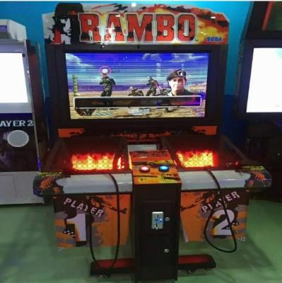 Cina Hot Selling Coin Operated Indoor Arcade Game Machine Shooting Rambo Shooting Video Game Machine per il parco di divertimenti in vendita