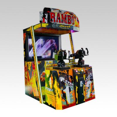 Cina Hot Selling Coin Operated Indoor Arcade Game Machine Shooting Rambo Shooting Video Game Machine per il parco di divertimenti in vendita