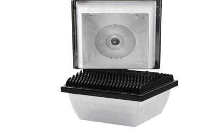 中国 5100lmはLEDのおおいライトCCT 5000Kガソリン ポンプのおおいライト50000hrs寿命を平方します 販売のため